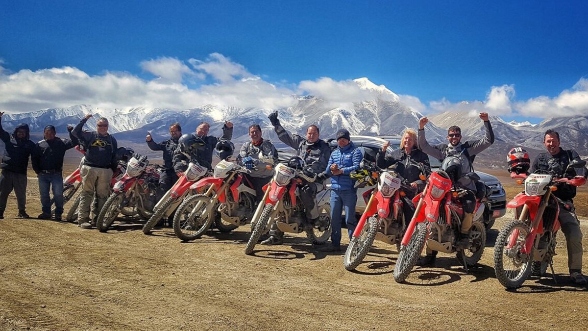 Motorbike tour in Nepal
